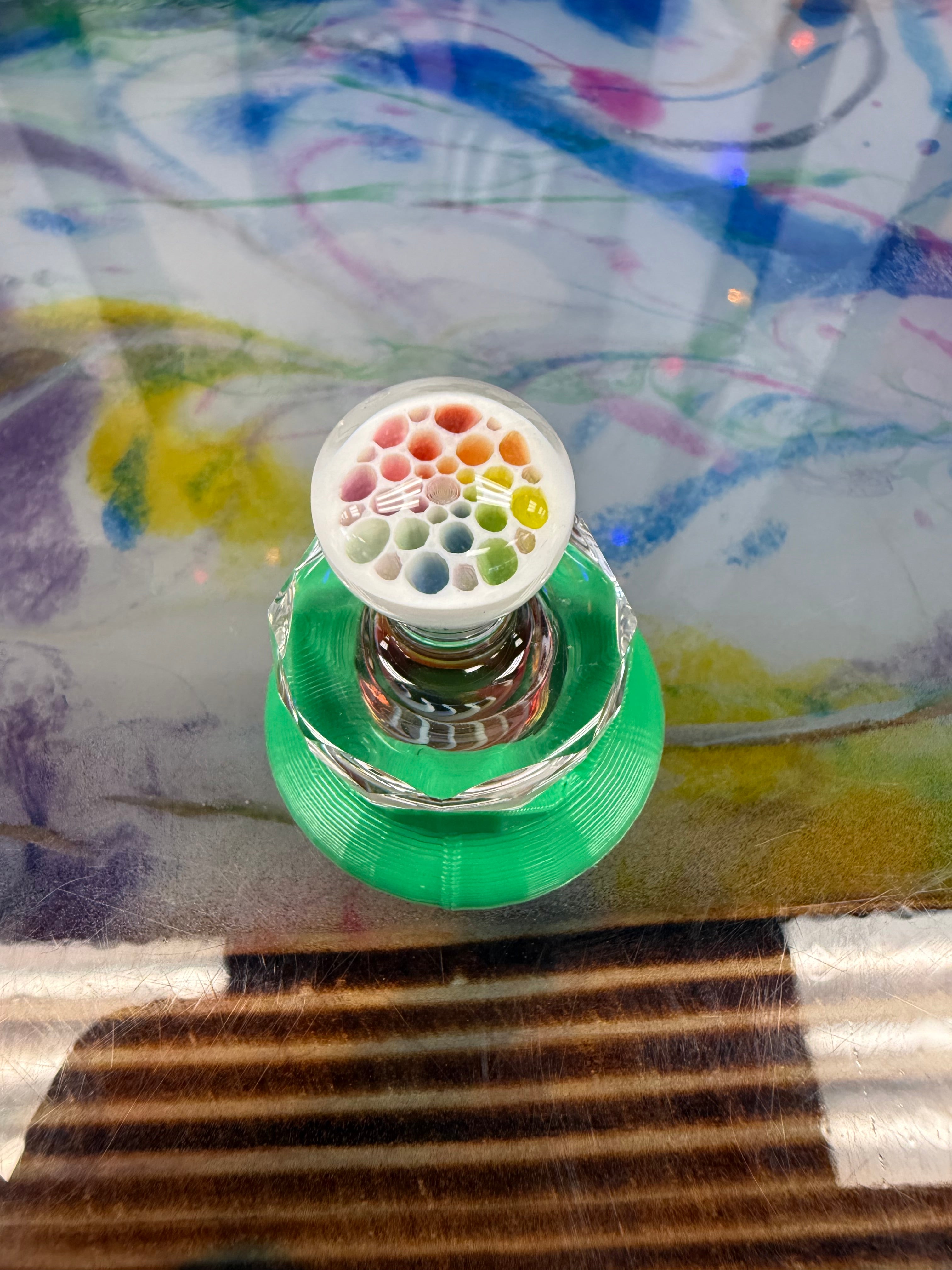Coli Cutz x Karma Rainbow Honeycomb Faceted Cap – Headies Quarters